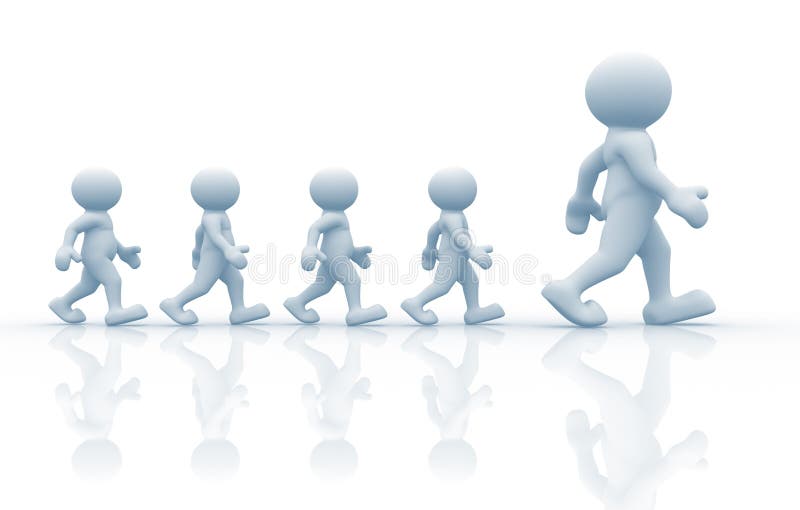 Going people stock illustration. Illustration of direction - 20070474