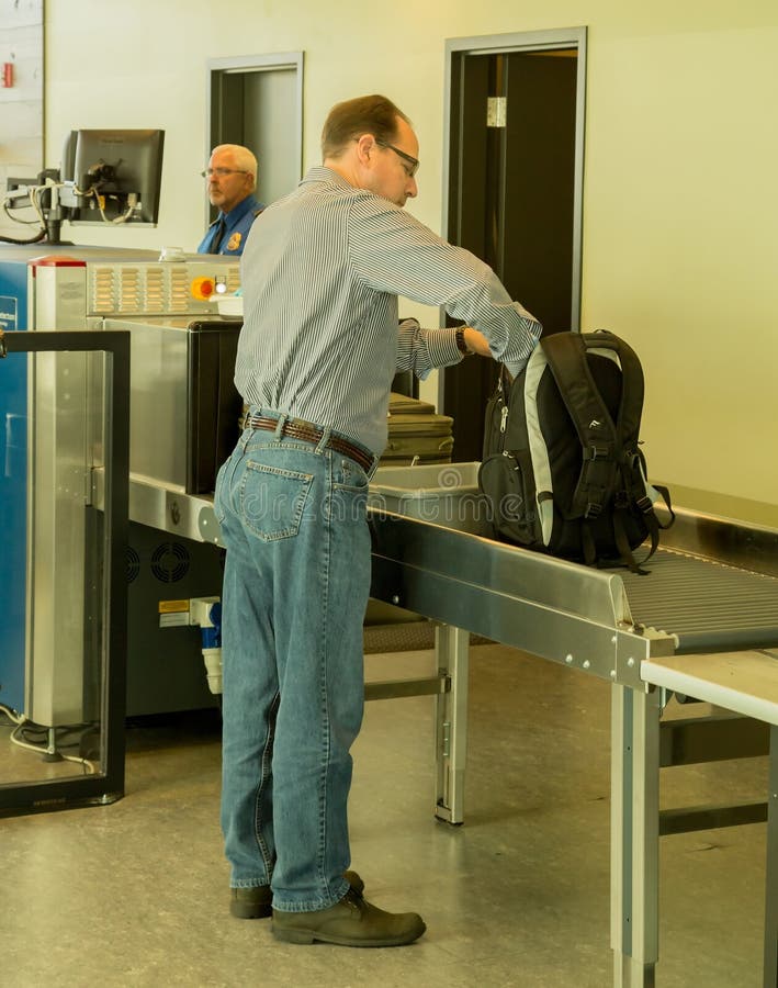 Security At Airport Terminal Editorial Photography - Image of denver ...