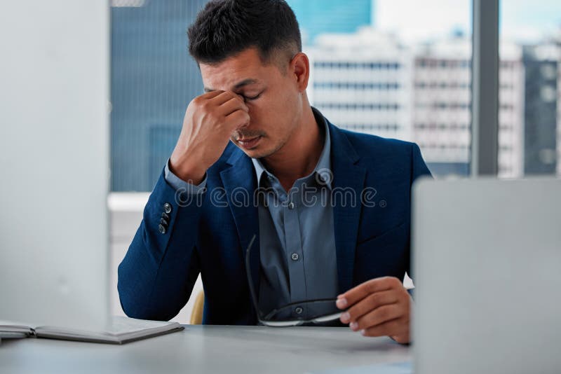 This is Going To Derail Everything. a Handsome Young Businessman ...