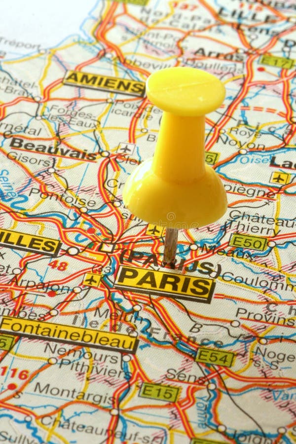 Going to Paris stock image. Image of europe, atlas, fontainebleau - 7227727
