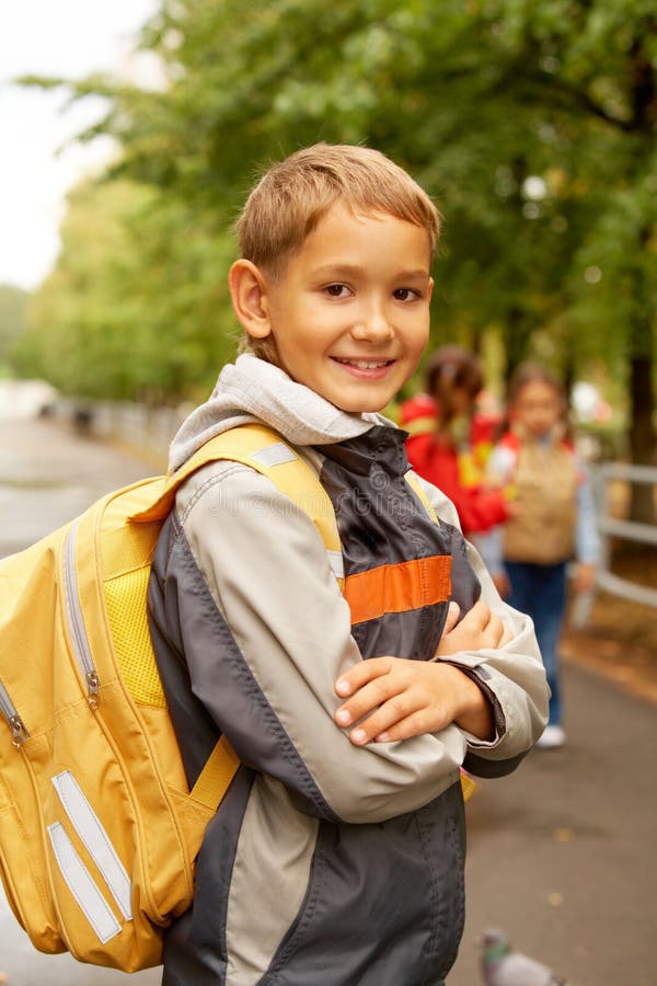 Going to school stock image. Image of caucasian, natural - 15968065
