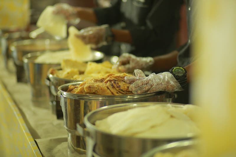 Buffet stock photo. Image of cetering, porata, serving - 123031938