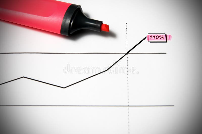 Going to success stock image. Image of graph, chart, document - 5517037