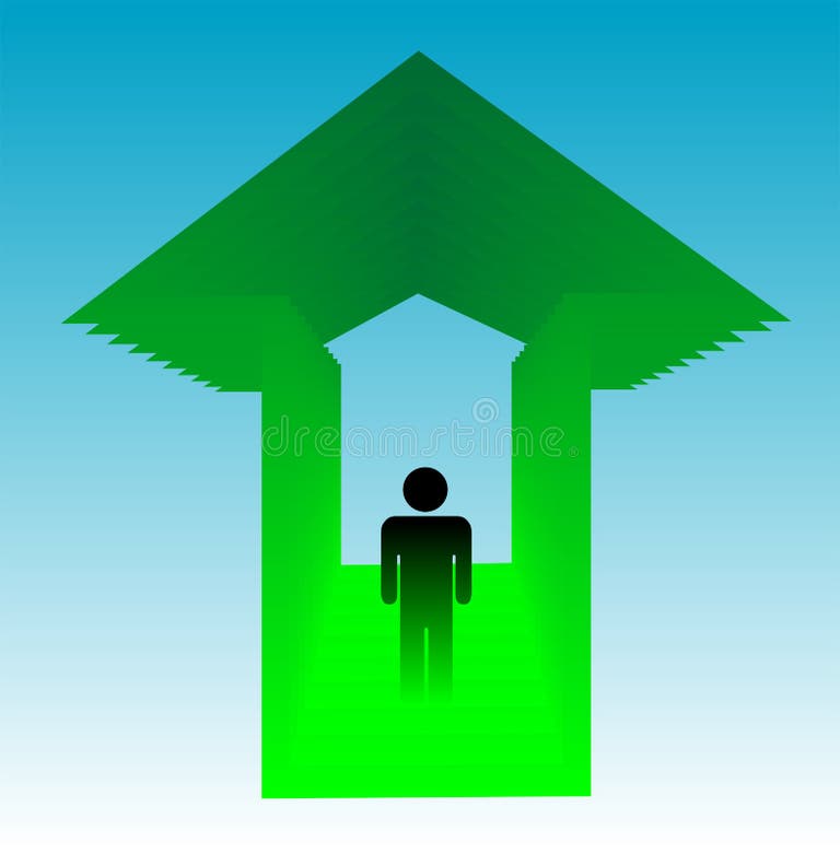 Man Going Up Stairs Stock Illustrations – 448 Man Going Up Stairs Stock ...