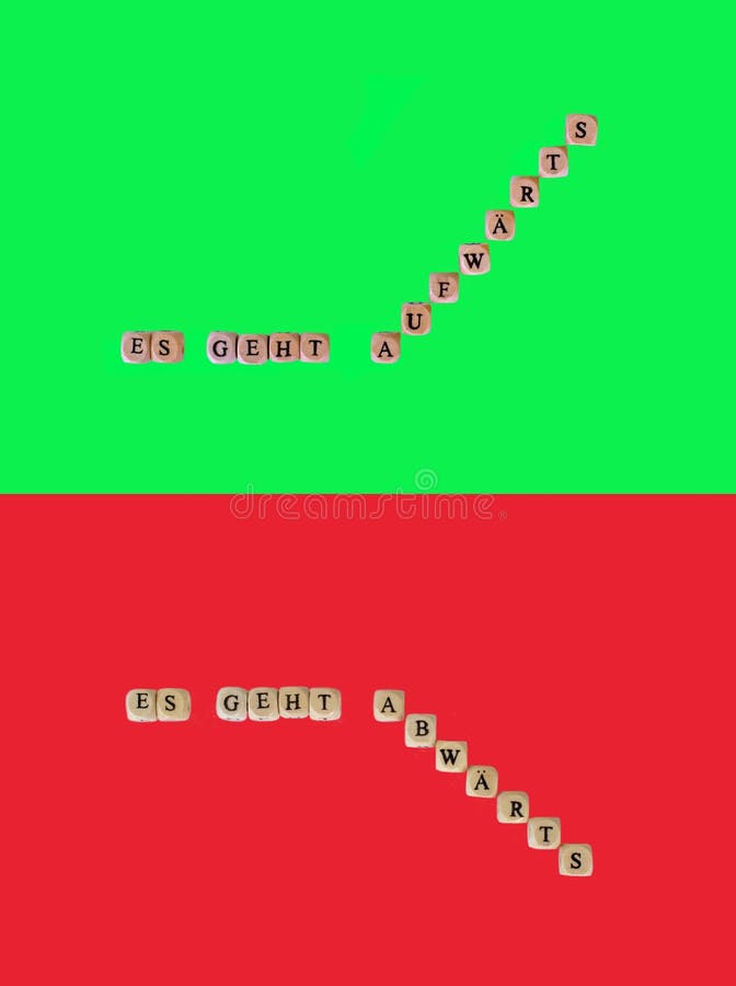 It is Going Up, it is Going Down Stock Illustration - Illustration of ...