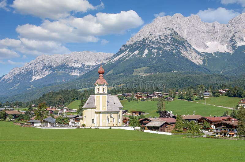Going am Wilden Kaiser,Tirol,Austria Stock Photo - Image of austria ...