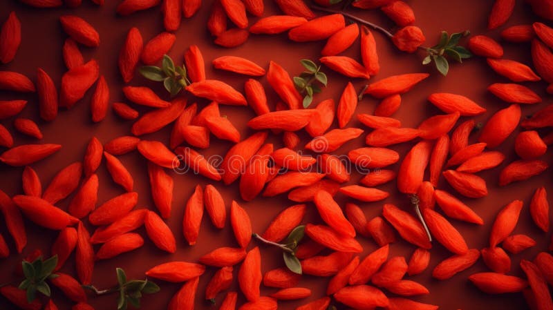 Goji Berry Pattern Screensaver for Mobile , Ai Generation Stock ...