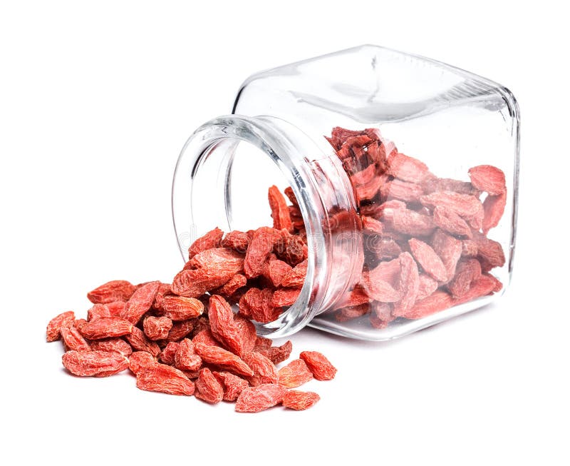 Goji wolfberry stock image. Image of fruit, poured, dried - 31246659