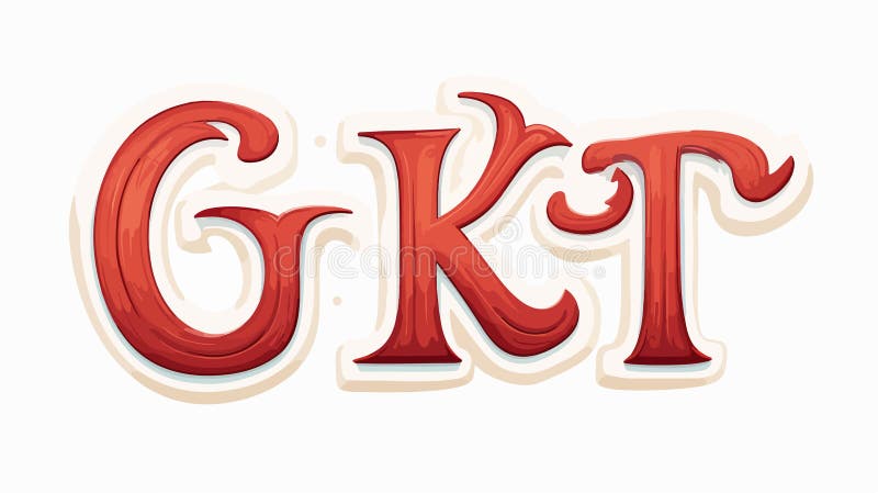 Gokturk Alphabet with Turkish Script Illustration Vector Design Stock ...