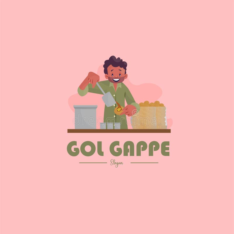 Pani Puri Street Food Stock Illustrations – 31 Pani Puri Street Food ...