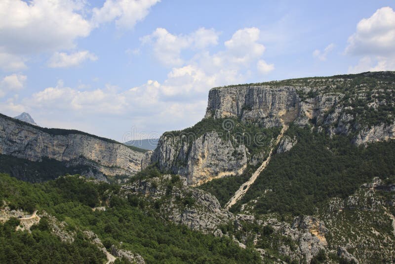 Gola Du Verdon, Provenza, Francia Immagine Stock - Immagine di stagione ...