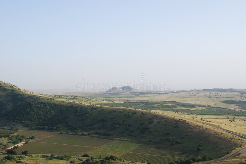 Golan heights stock image. Image of national, palestine - 13196635