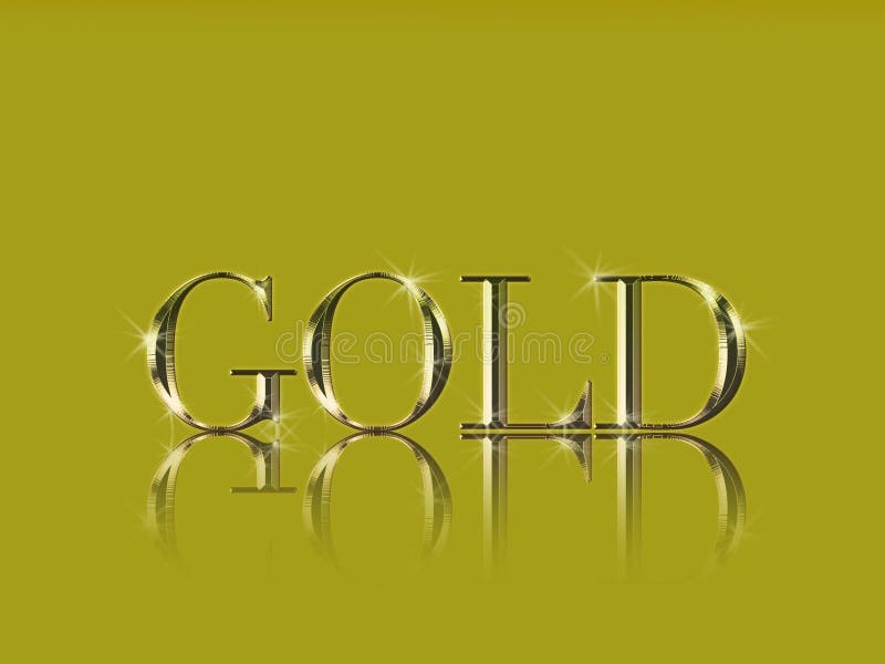 Gold Written Golden Letters Stock Illustrations – 362 Gold Written ...