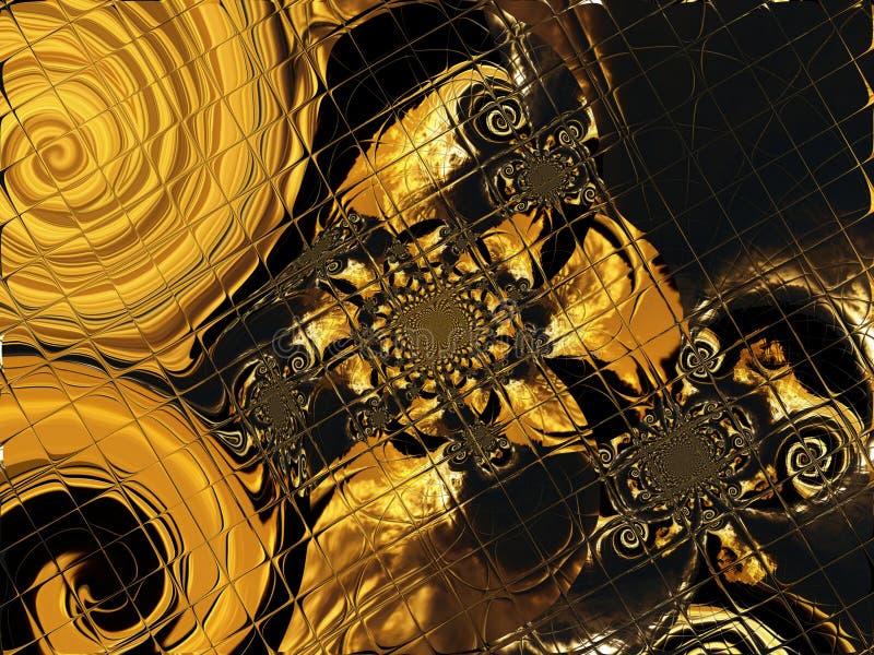 Gold Abstract stock illustration. Illustration of gold - 4974432