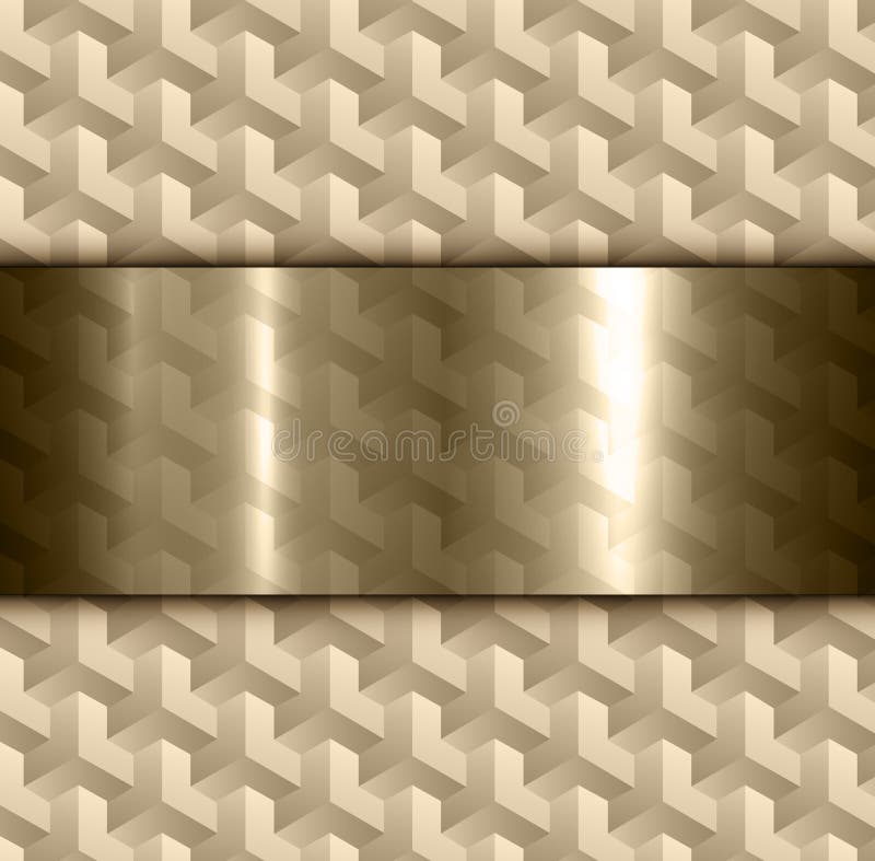 Gold Abstract Background 3d Stock Vector - Illustration of background ...