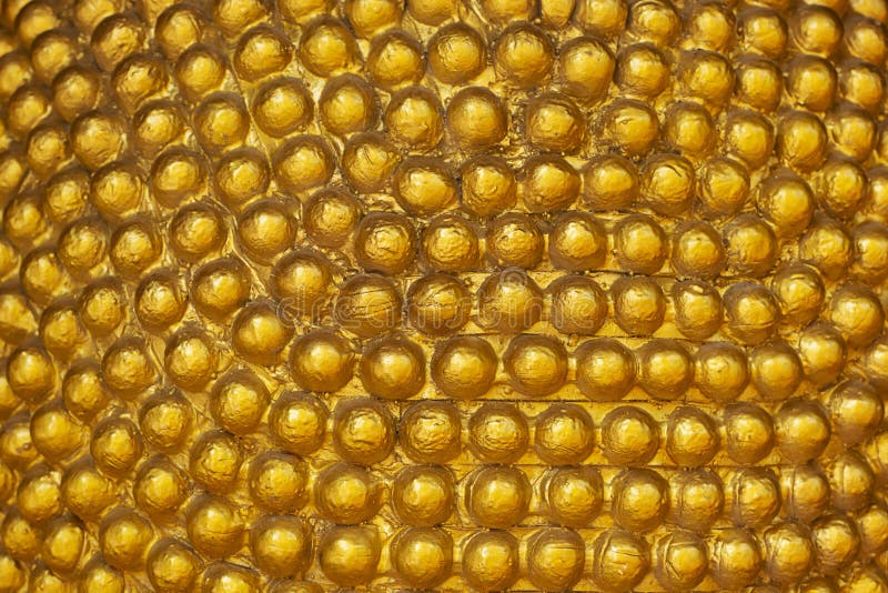 Gold Abstract Button Circle Background or Texture and Gradients Shadow ...