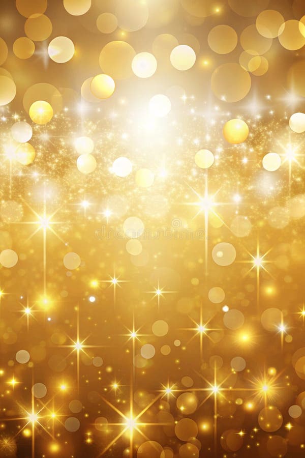 Gold Abstract Gradient Background Shiny Lights and Sparkles Stock ...