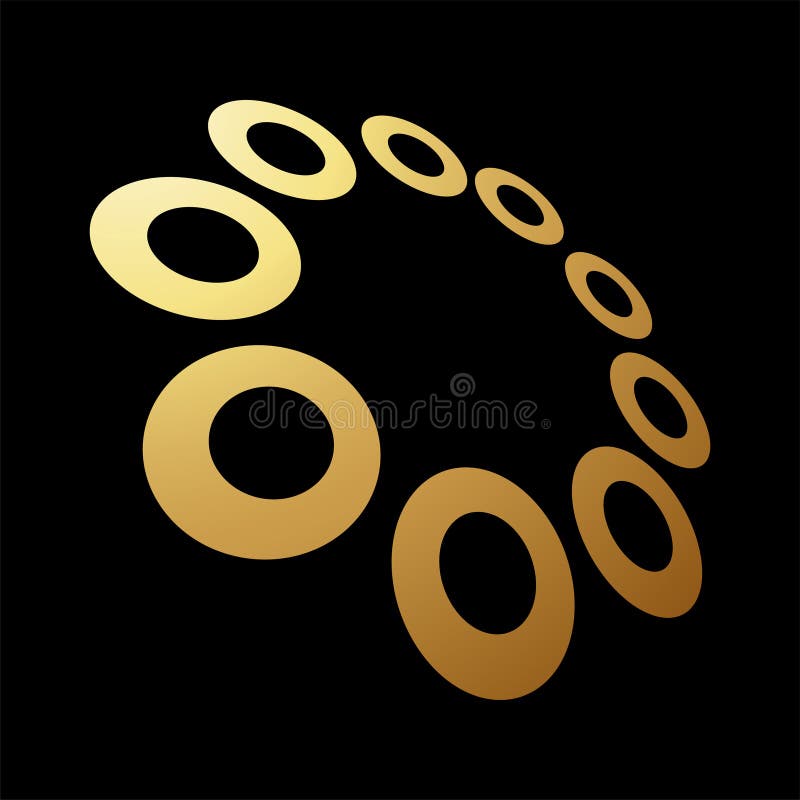 Logos in perspective stock vector. Illustration of geometry - 6200981