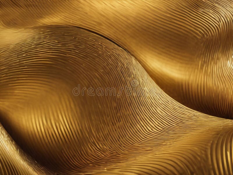 Gold Abstract Line Pattern (guilloche Curves) in Premium Gold Color ...
