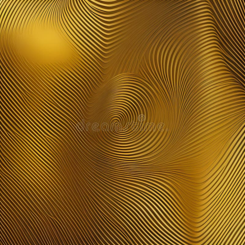 Gold Abstract Line Pattern (guilloche Curves) in Premium Gold Color ...