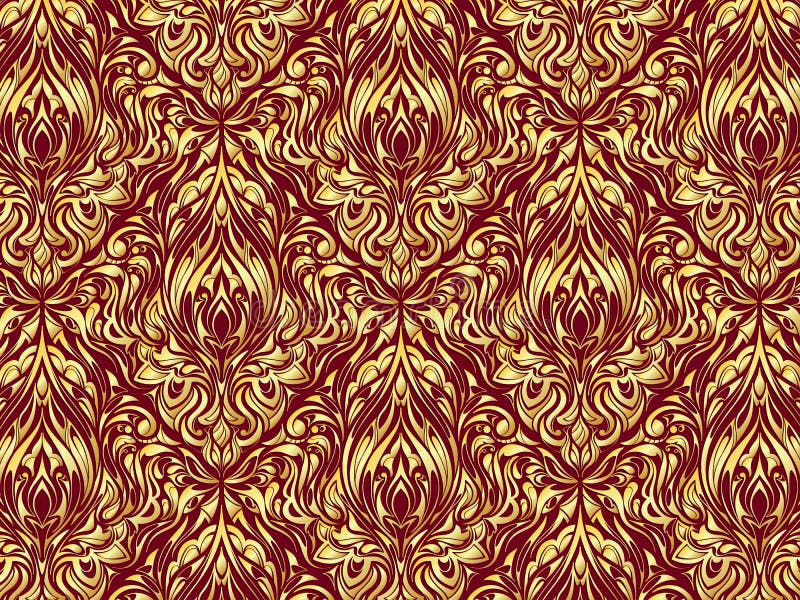 Gold abstract pattern stock vector. Illustration of decorative - 94799091