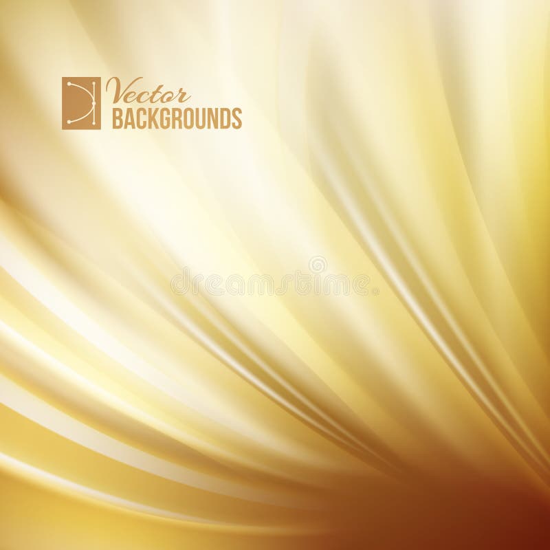 Gold abstract swirl stock vector. Illustration of graphic - 37798877