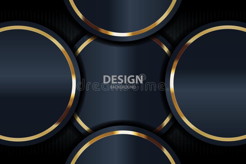 Gold Abstract Vector Background Board for Text and Message Design ...