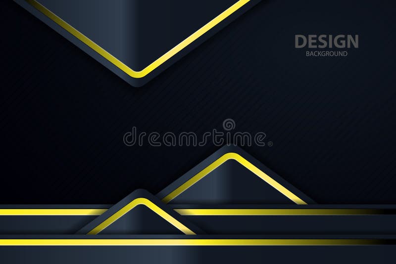 Gold Abstract Vector Background Board for Text and Message Design ...