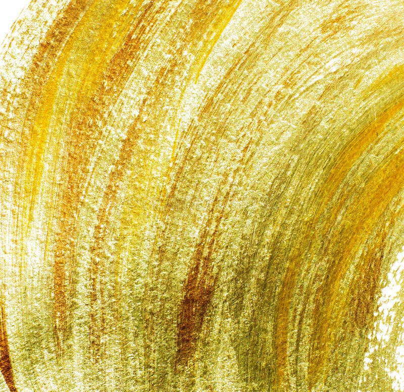 Gold acrylic banner stock image. Image of acrylic, drawn - 98558503