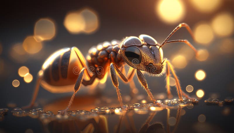Gold Ant Stock Illustrations – 387 Gold Ant Stock Illustrations ...