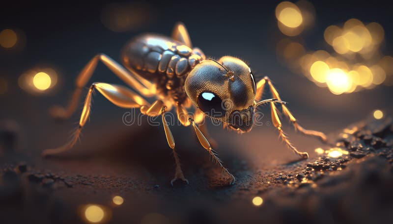 Gold Ant Stock Illustrations – 1,636 Gold Ant Stock Illustrations ...