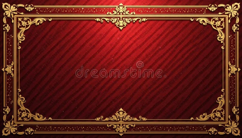 Gold Arabesque Vector Card Template with Ornate Detail , Flyer ...