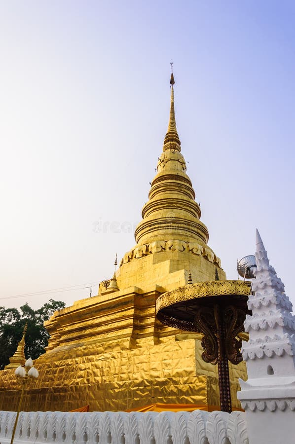 Gold architecture stock image. Image of thailand, attraction - 40186487