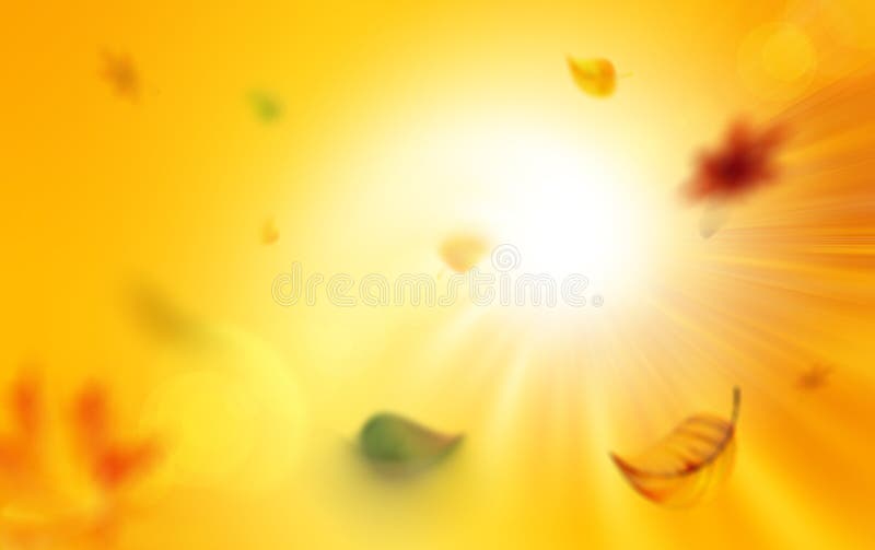 Gold autumn background stock illustration. Illustration of concept ...