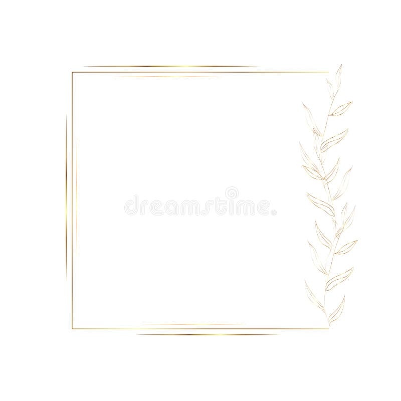 Gold Autumn Leaves Vector Background Stock Vector - Illustration of ...