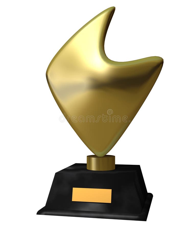 Gold Award stock illustration. Illustration of marble - 10359520