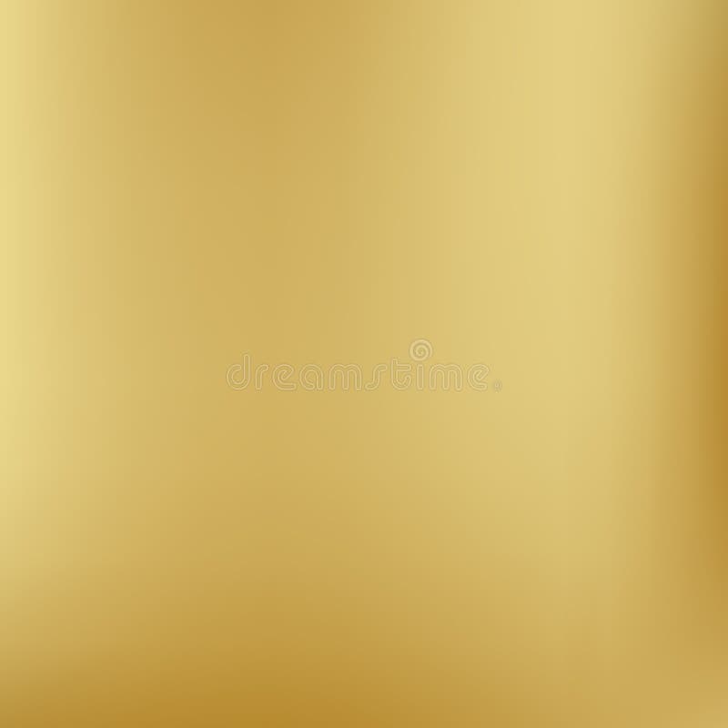 Gold Background Vector Texture. Golden Metal Shiny Foil Gradient Background Stock Vector ...