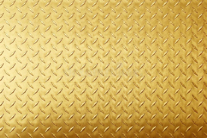 Gold Background, Metal Texture with Diamond Print Stock Image - Image ...