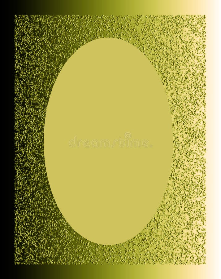 Gold Background with Place for Text in Oval Shape. Stock Image - Image ...