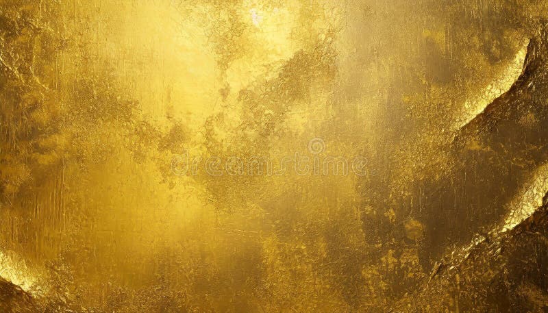 Gold Background. Rough Golden Texture Stock Illustration - Illustration ...