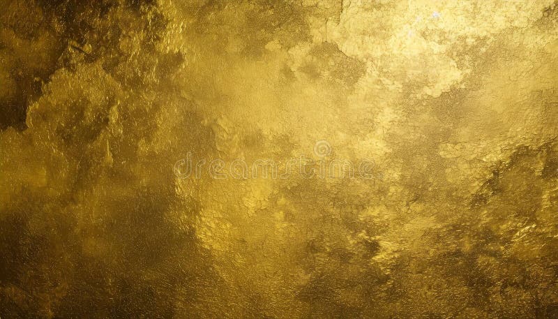 Gold Background. Rough Golden Texture Stock Illustration - Illustration ...