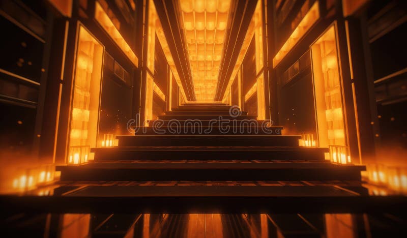 Central Staircase Stock Illustrations – 109 Central Staircase Stock ...