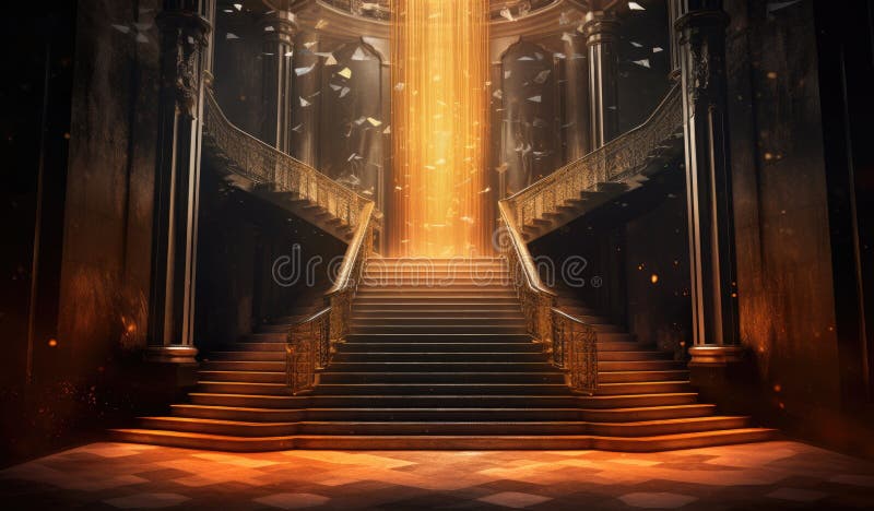 Central Staircase Stock Illustrations – 127 Central Staircase Stock ...