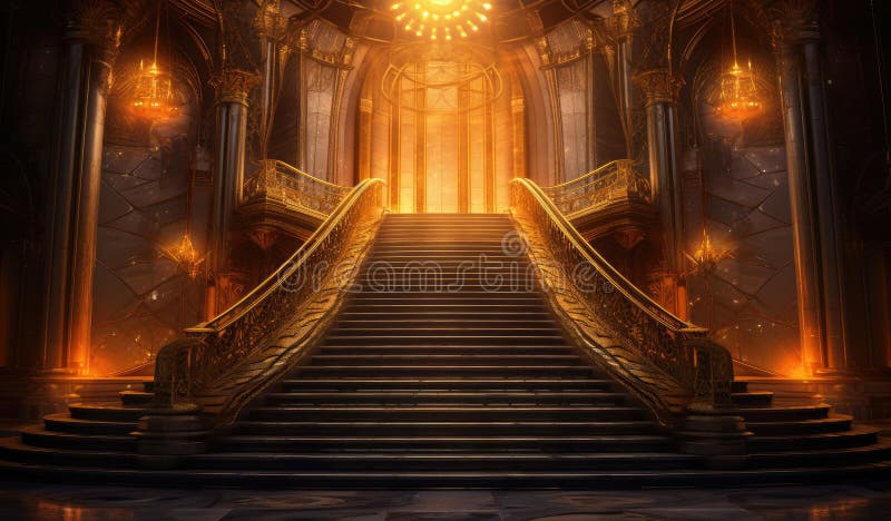 Central Staircase Stock Illustrations – 103 Central Staircase Stock ...