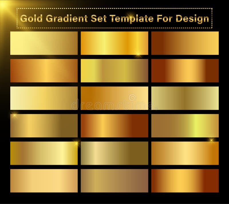 Gold Background Texture Vector Icon Seamless Pattern Stock Vector ...