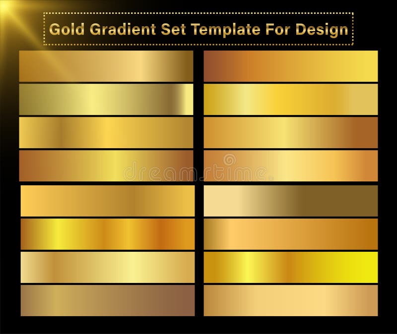 Gold Background Texture Vector Icon Seamless Pattern Stock Vector ...