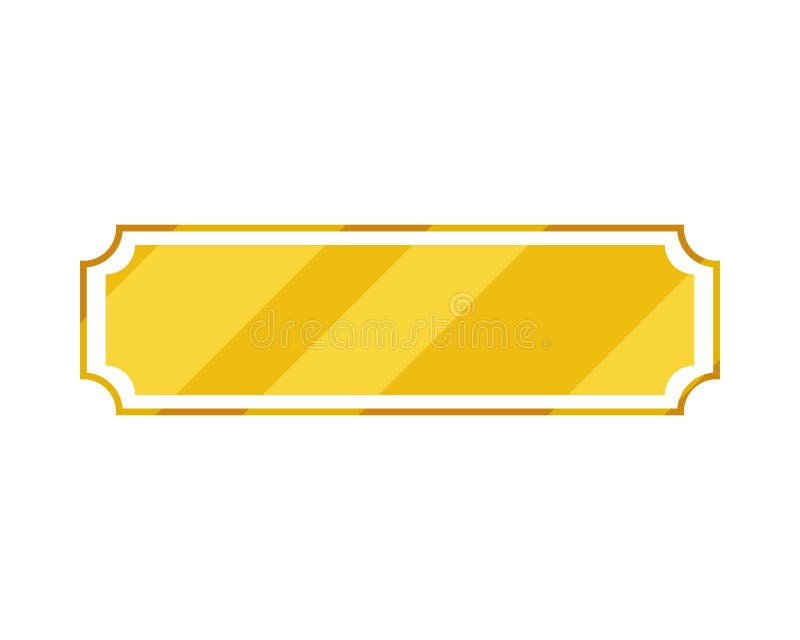 Gold badge decoration stock vector. Illustration of icon - 253740246