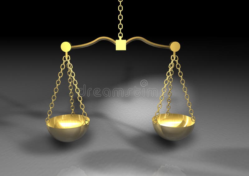 Gold balance stock illustration. Illustration of metallic - 38692738