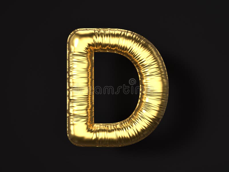 Gold Balloon Alphabet or Font Set in Lowercase Letters Stock Photo ...