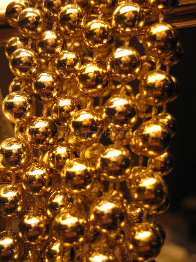 Gold Balls stock image. Image of balls, together, parallel - 192679